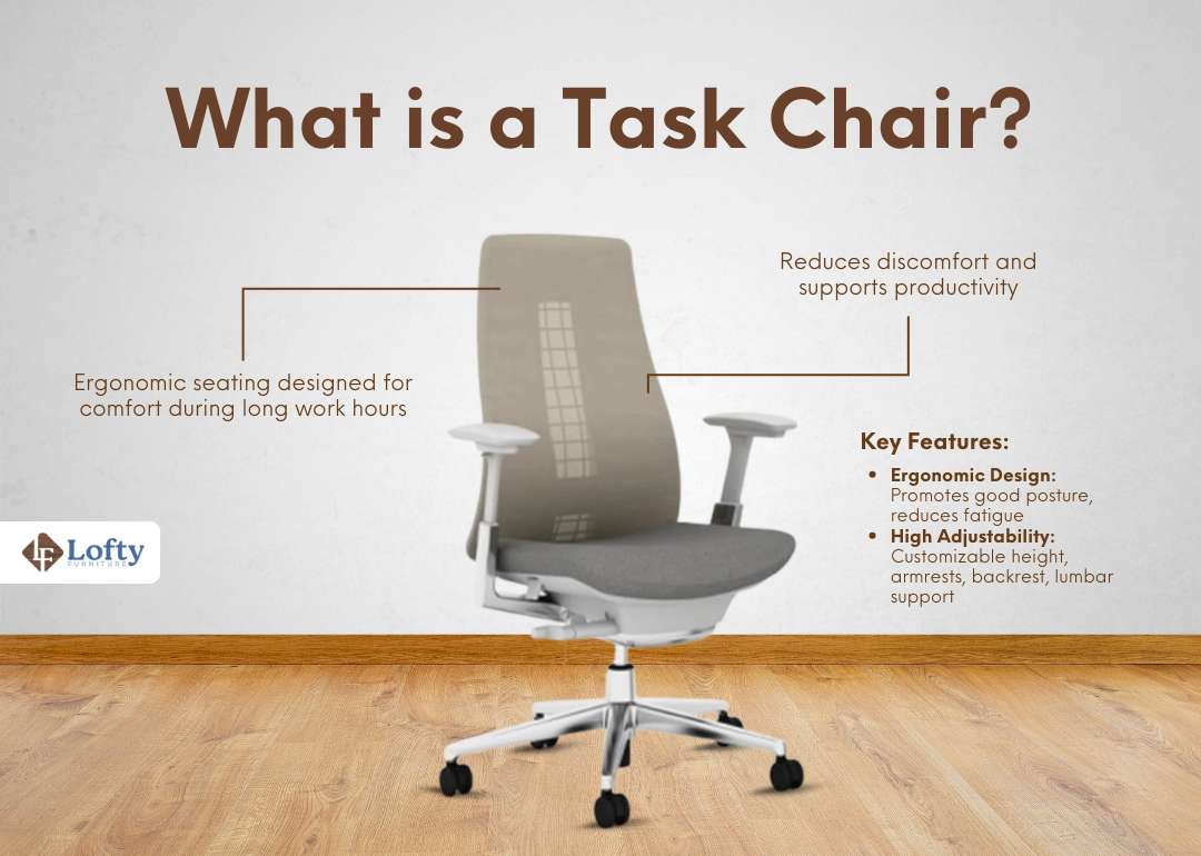 Task Chair vs Office Chair: Key Differences to Consider Before Buying