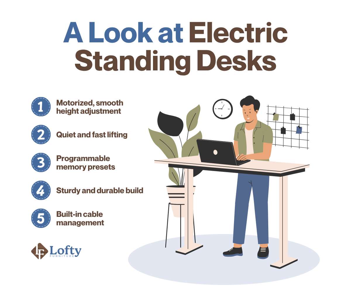 Best Electric Standing Desks 2025 for Home Offices With Style and Substance