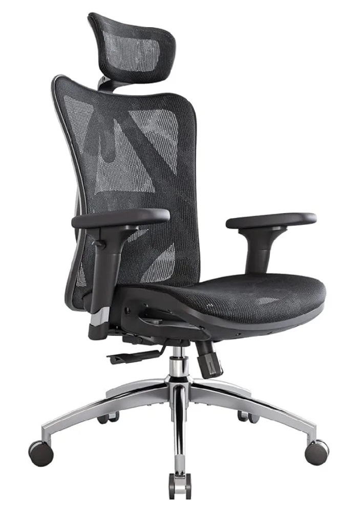 Lofty Furniture | Ergonomic Office Chair with 3 Way Armrests, Lumbar ...