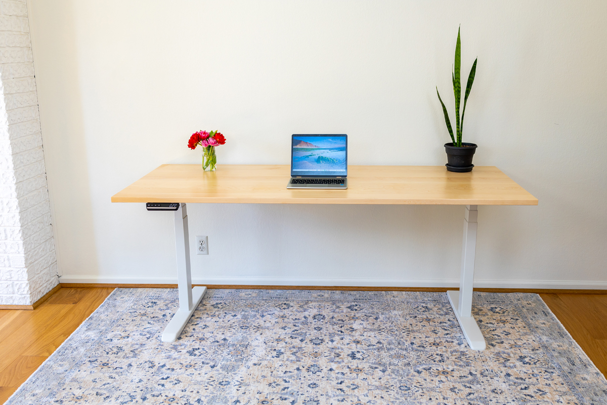 Two-Leg Lift Desks | Lofty Furniture